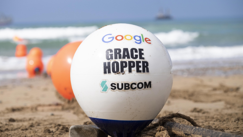 Google Cloud‘s Grace Hopper cable lands in Cornwall